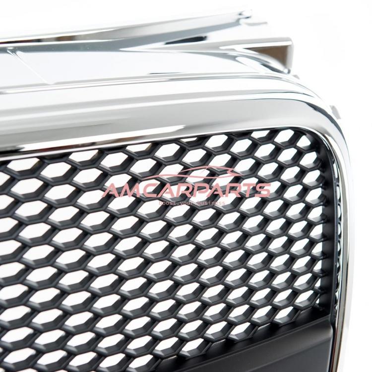 Upgrade Design Sportgrill / Kühlergrill für Audi A4 B7 07-08 chrom ...