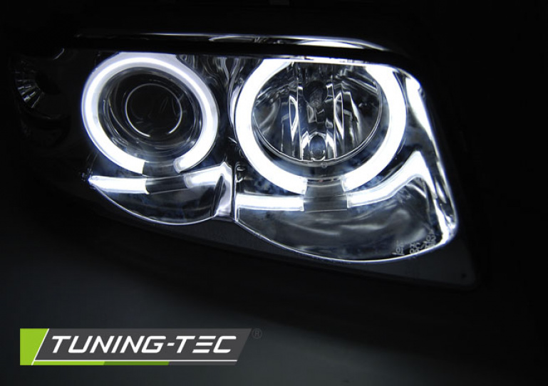 LED Angel Eyes Scheinwerfer für Audi A4 B5 94-98 chrom CCFL | Ihr ...