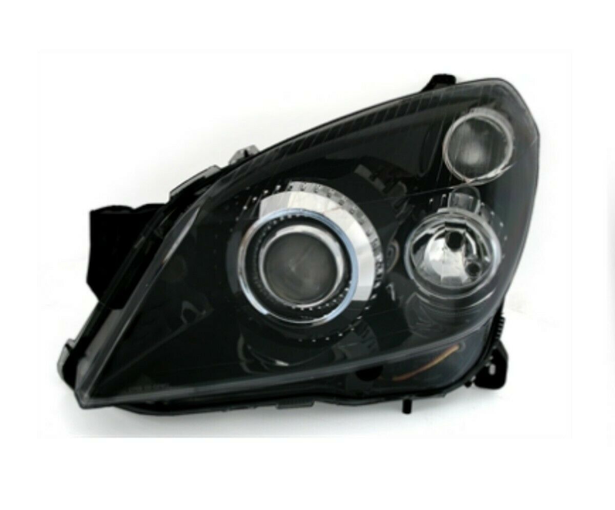 Xenon Klarglas Scheinwerfer Set für Opel Astra H 04-09 schwarz