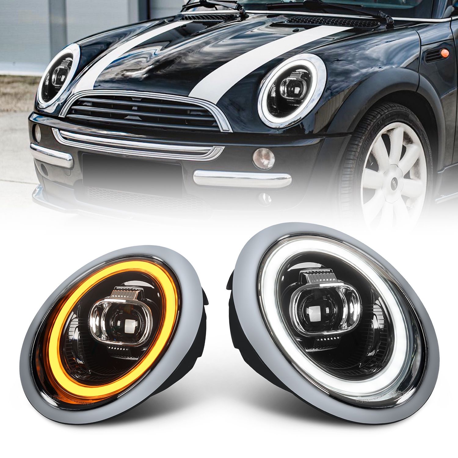 Mini cooper s r56 headlights store
