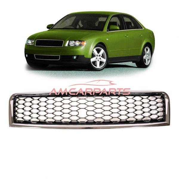 Upgrade Design Sportgrill / Kühlergrill für Audi A4 B6 (8E) chrom ...