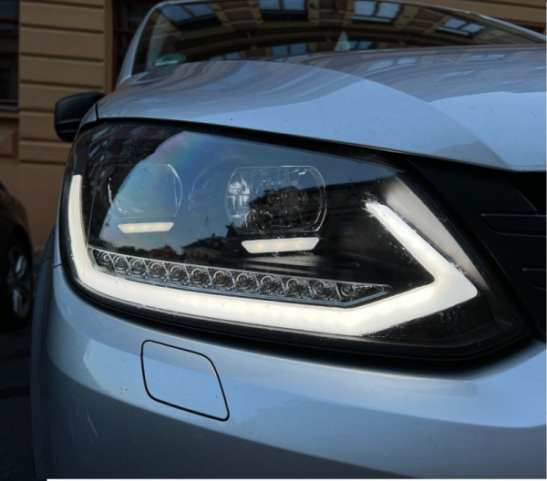 Upgrade LED Tagfahrlicht Scheinwerfer für VW Touran II 5T / Caddy 10-15 ...